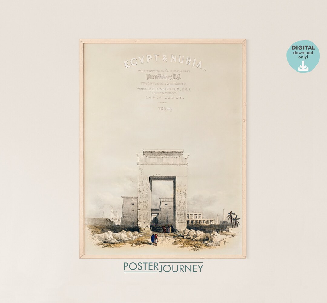 Illustration of Egyptian Temple of Karnak in Thebes, Ancient Egypt ...