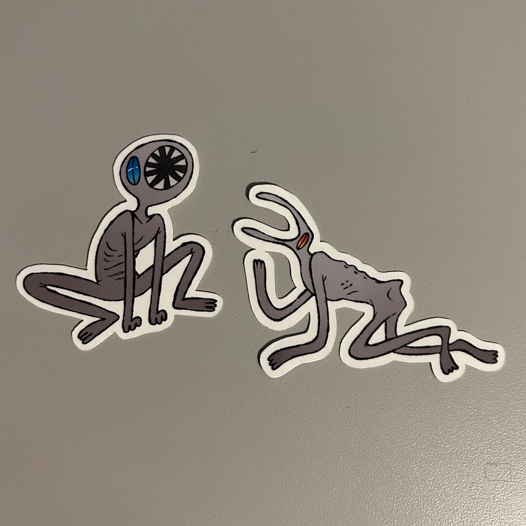 Weird Little Guy Stickers - Etsy