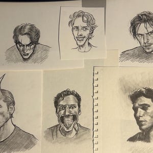 DARK CREEPY JERMA Original Art - Etsy