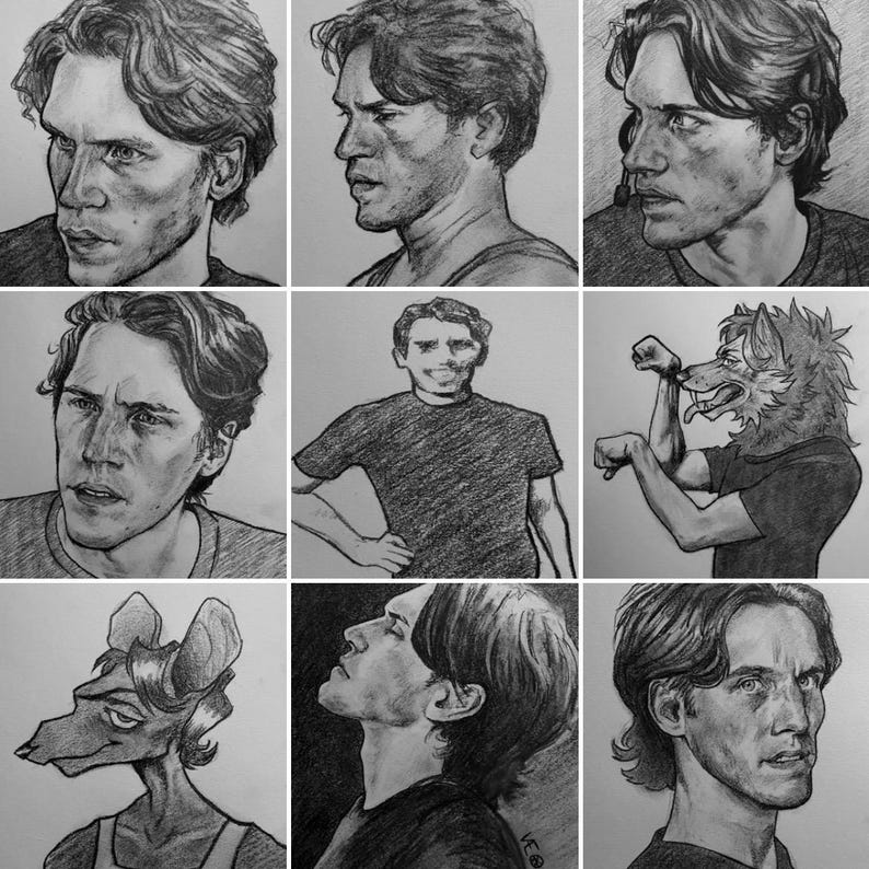 Choose Your Jerma 4x6 Print - Series 5 - Etsy