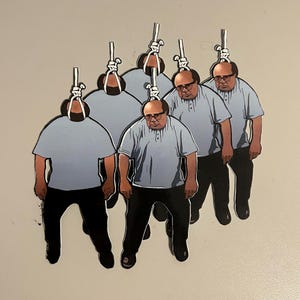 Hanging Frank Reynolds Sticker / Christmas Ornament - It's Always Sunny ...