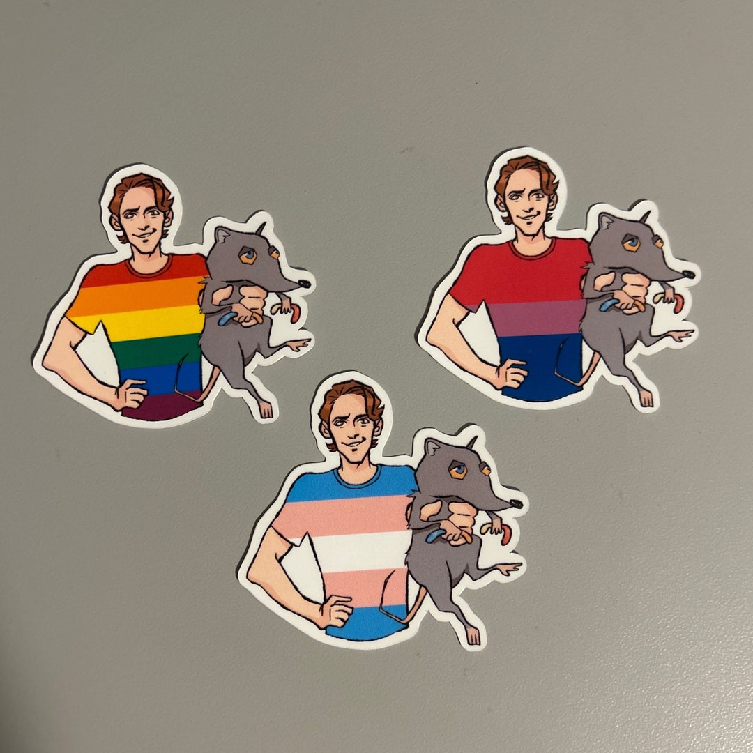 Giant Rat Pride Sticker (choose Variation) - Etsy
