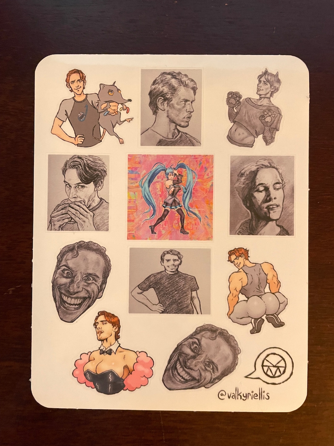 Jerma Sticker Sheet V1 - Etsy