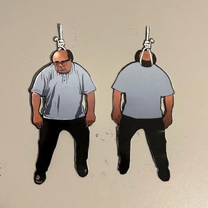 Hanging Frank Reynolds Sticker / Christmas Ornament - It's Always Sunny ...