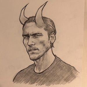 DARK CREEPY JERMA Original Art - Etsy