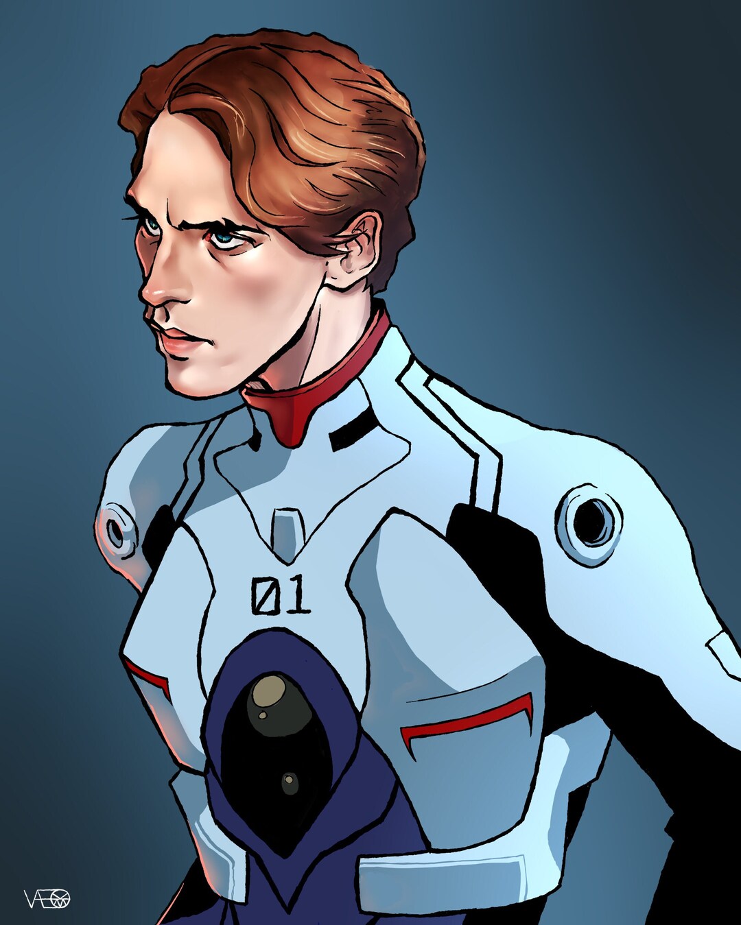 Jermangelion sci-fi Jerma 4x6 Print - Etsy