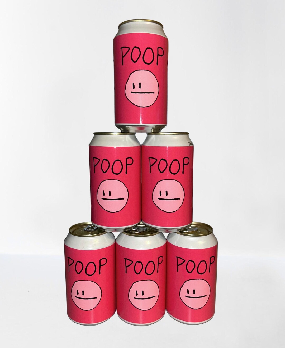 Poop Cola Soda Can Label Sticker - Invader Zim - Etsy