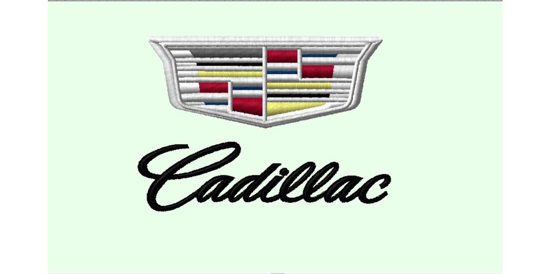 Cadillac Car Logo Embroidery Design: 3-inch (digital Download) - Etsy