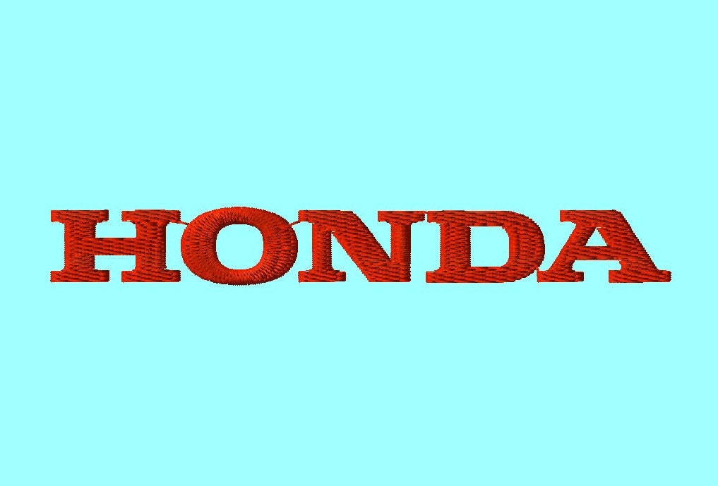 Honda Car Logo - 3.5 Inch Embroidery Design (digital Download) - Etsy