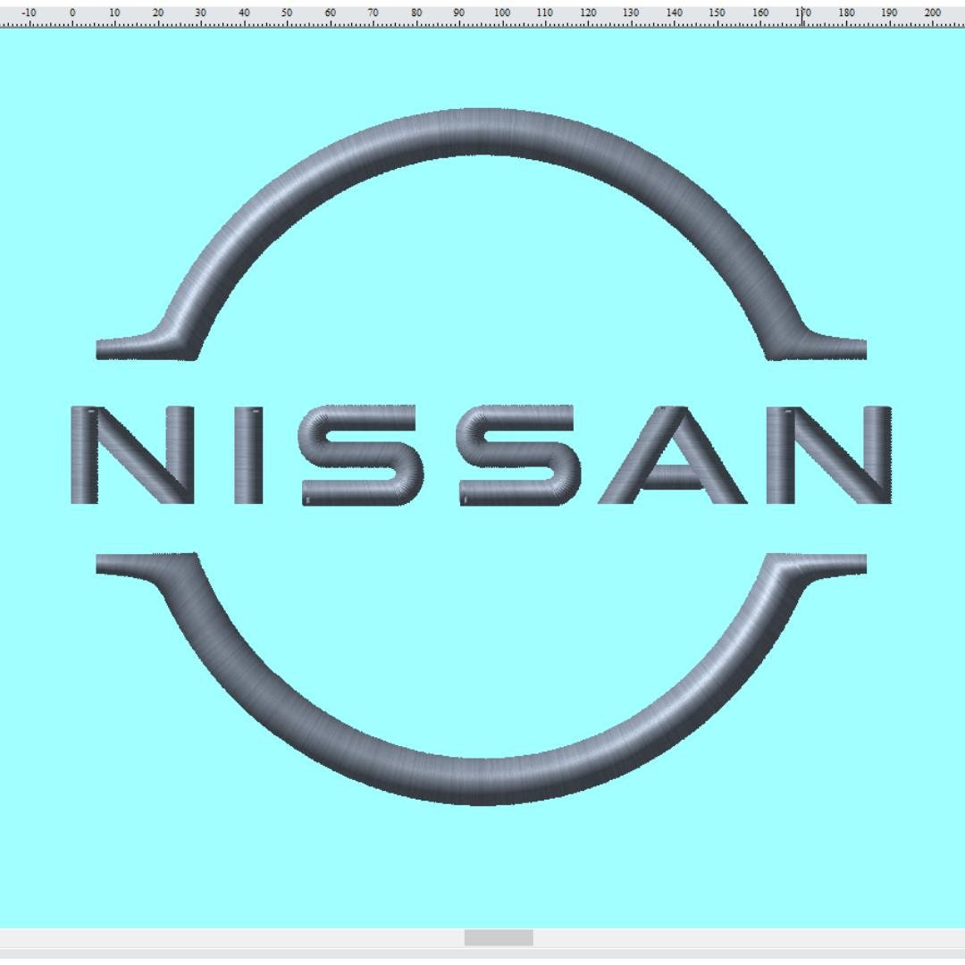 Nissan Car Logo Embroidery Design (3in) (digital Download) - Etsy