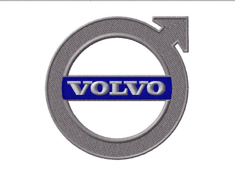 Volvo Car Logo: 3-inch Digitized Embroidery Design (DST PES JEF) - Etsy