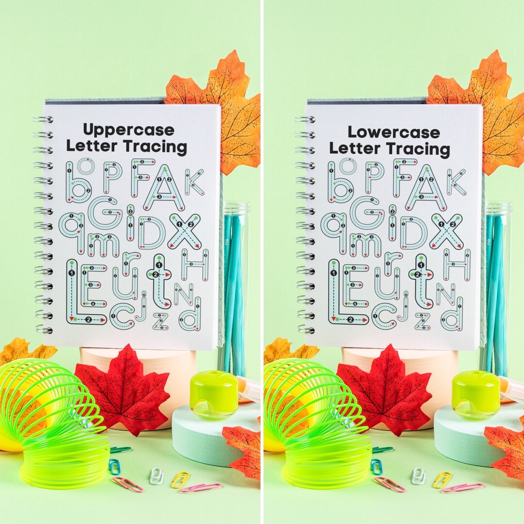 Dry Erase Letter Tracing Workbook: Uppercase & Lowercase (markers ...