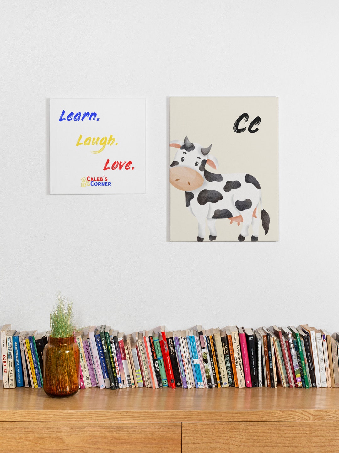 Playroom Alphabet Wall Art - All 26 Letters - Etsy