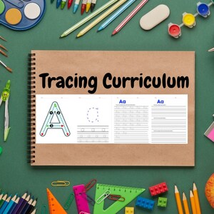 Letter of the Week Tracing Curriculum- Digital Download - Etsy
