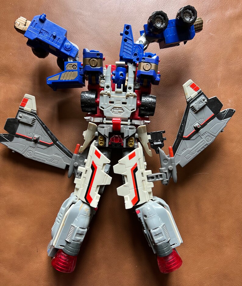 Power Rangers Armada Optimus Prime Transformer Truck Toy powerlinx ...