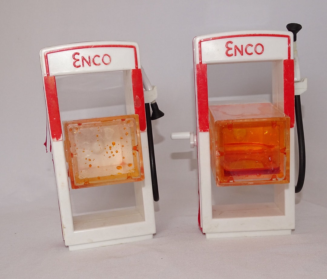 Amsco 1963 Enco Magic Gasoline Pumps Toys Promo Vintage Set of Two - Etsy