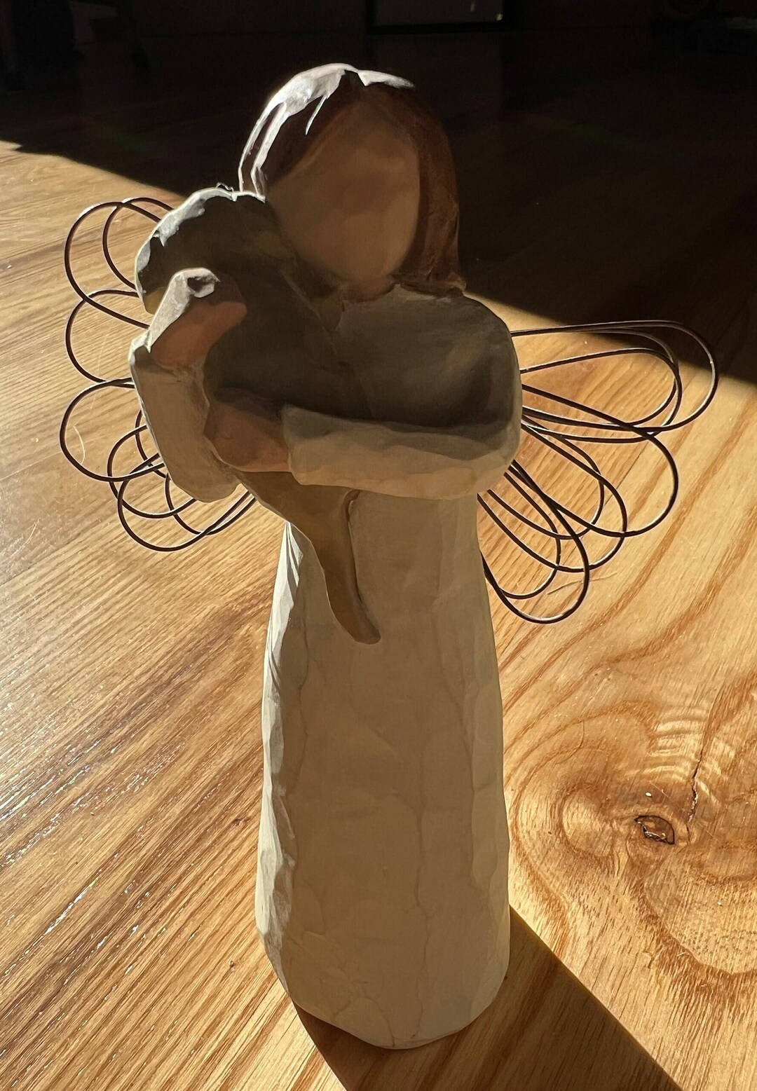 Angel of Friendship Willow Tree Girl With Puppy Figure Susan Lordi - Etsy