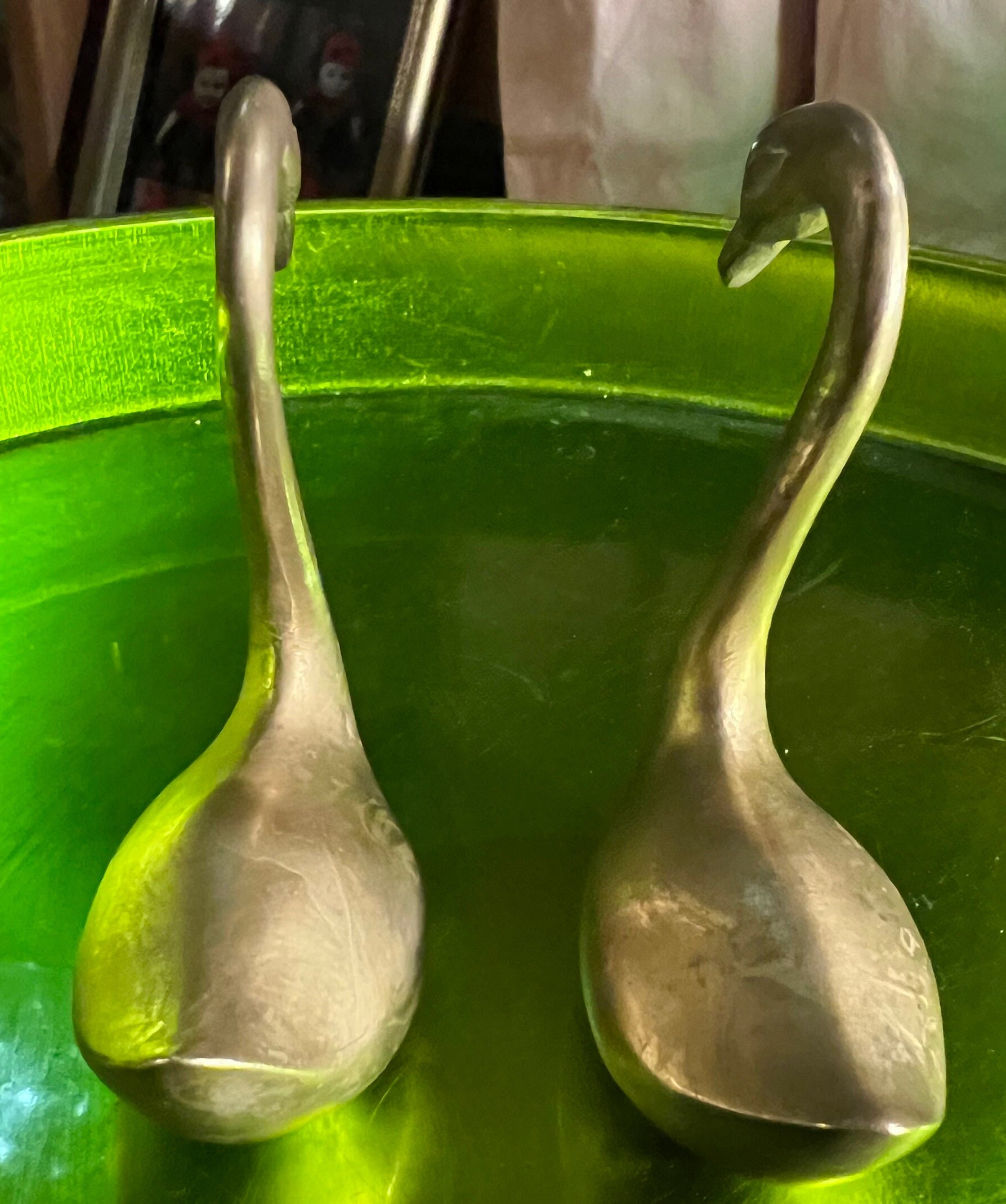 MCM Brass Swan Figurines. 1950s Brass Swans Set of Two - Etsy