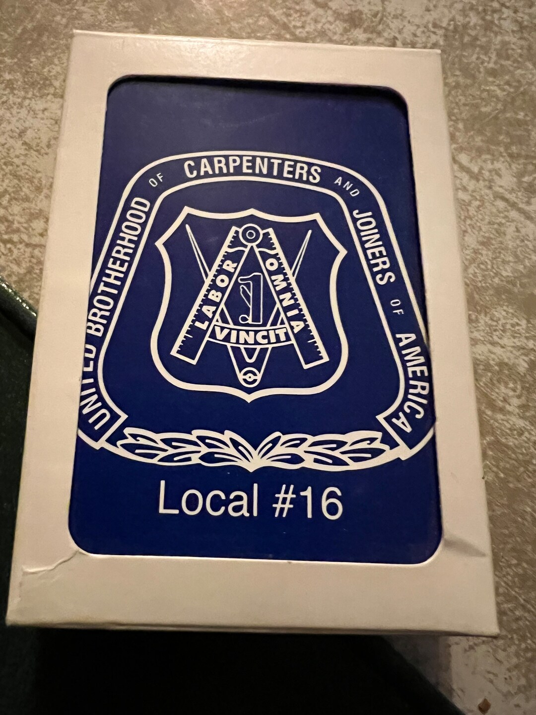 Vintage Playing Cards United Brotherhood of Carpenters and Joiners of ...