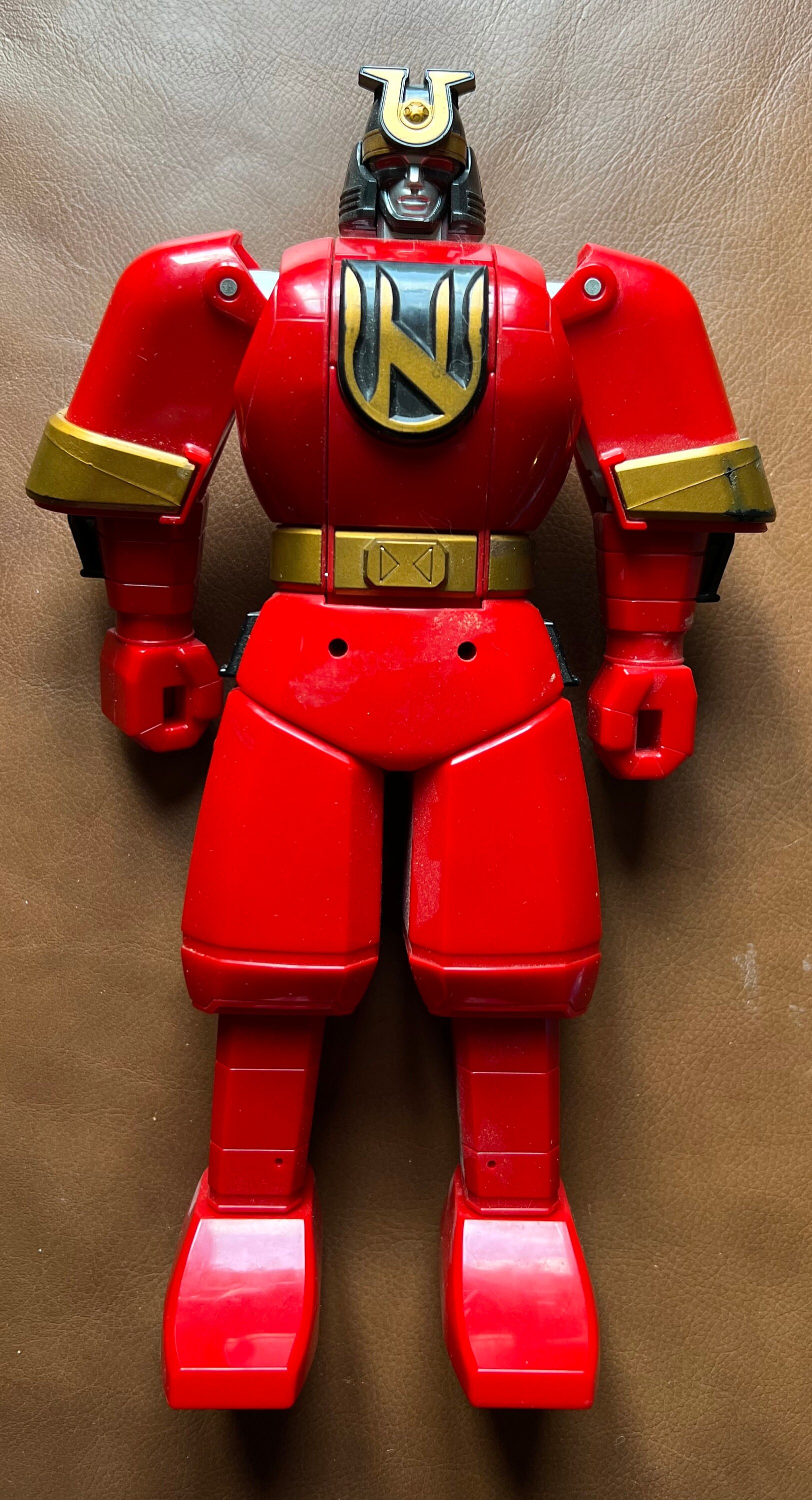 Red Power Ranger Zord Ninja Storm 11'' Morphing Figure BVS Bandai 2002 ...