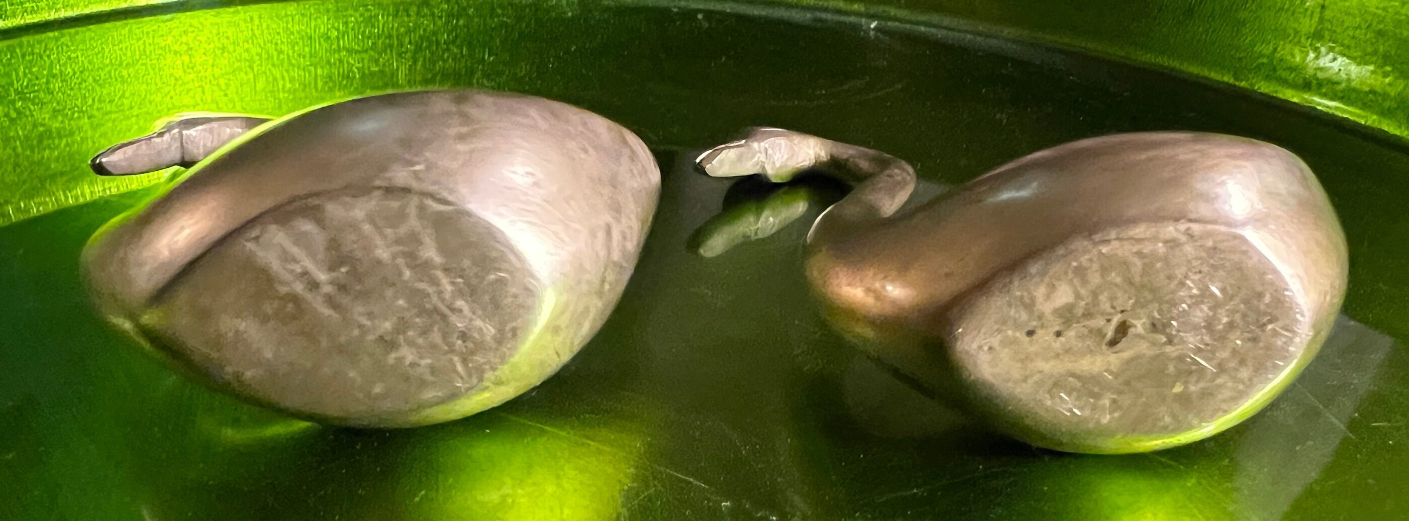 MCM Brass Swan Figurines. 1950s Brass Swans Set of Two - Etsy