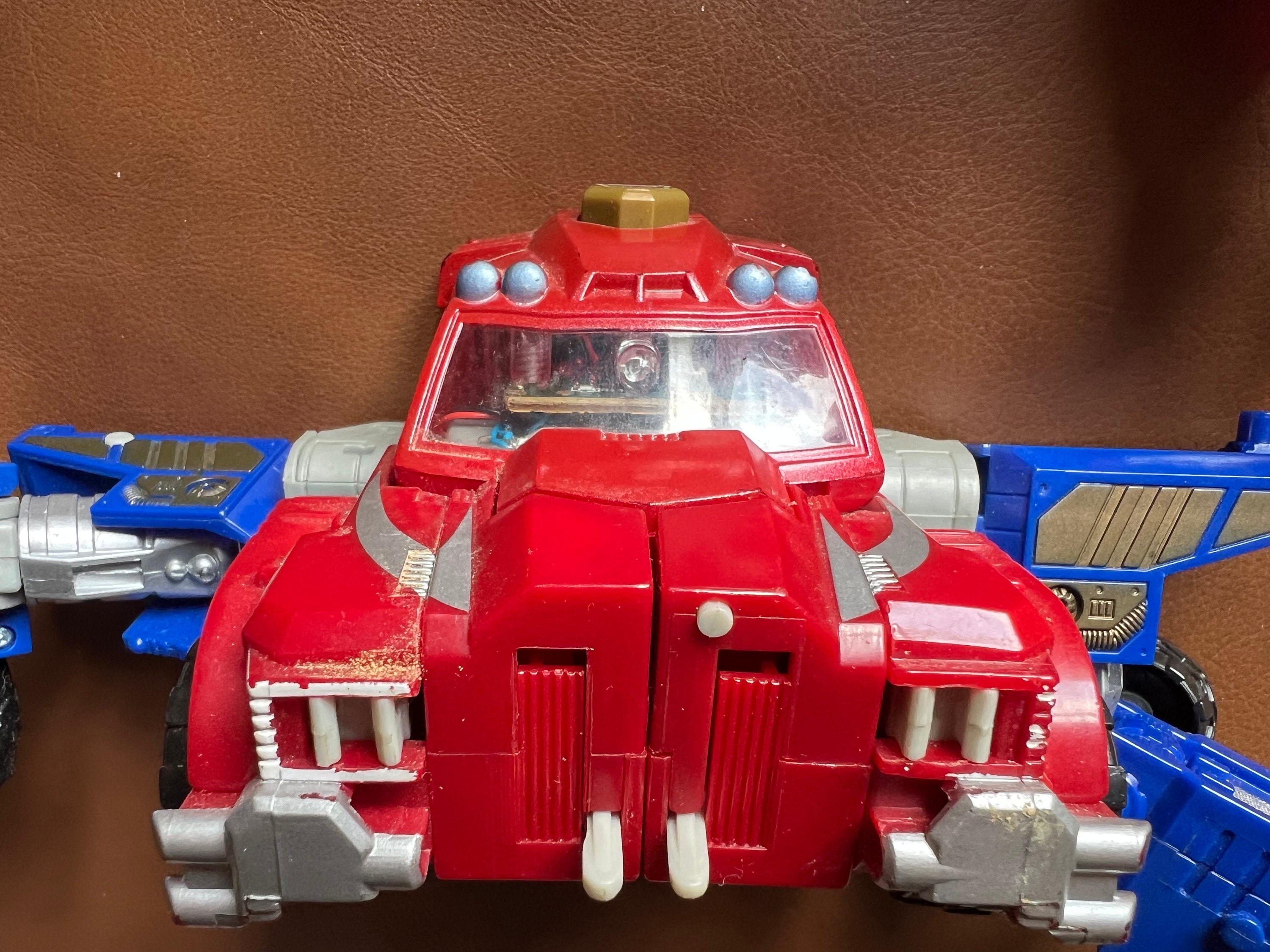 Power Rangers Armada Optimus Prime Transformer Truck Toy powerlinx ...