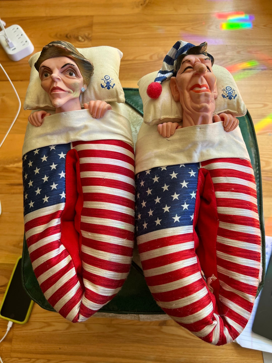 Nancy Ronald Reagan 80s Slippers - Etsy