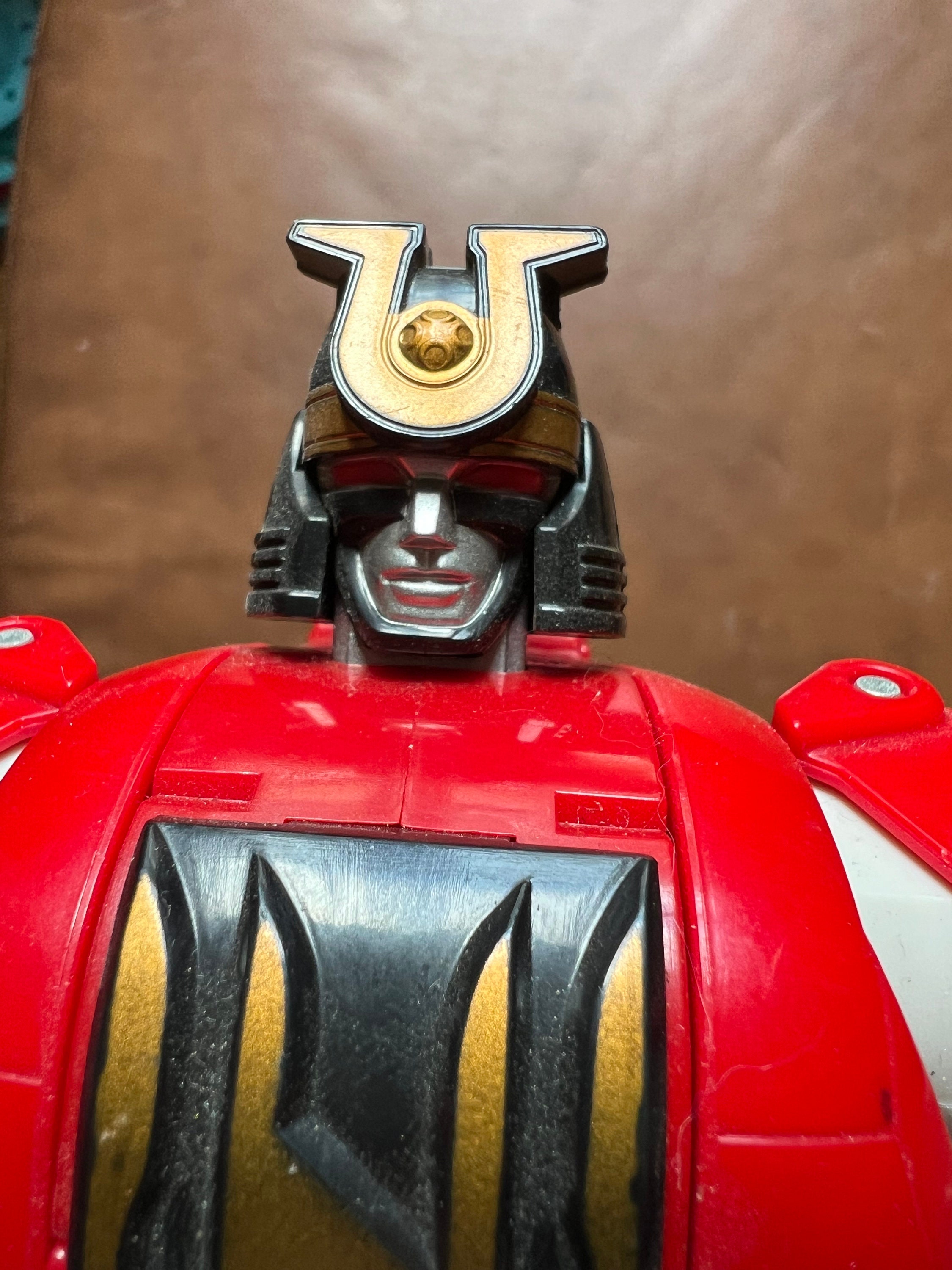 Red Power Ranger Zord Ninja Storm 11'' Morphing Figure BVS Bandai 2002 ...