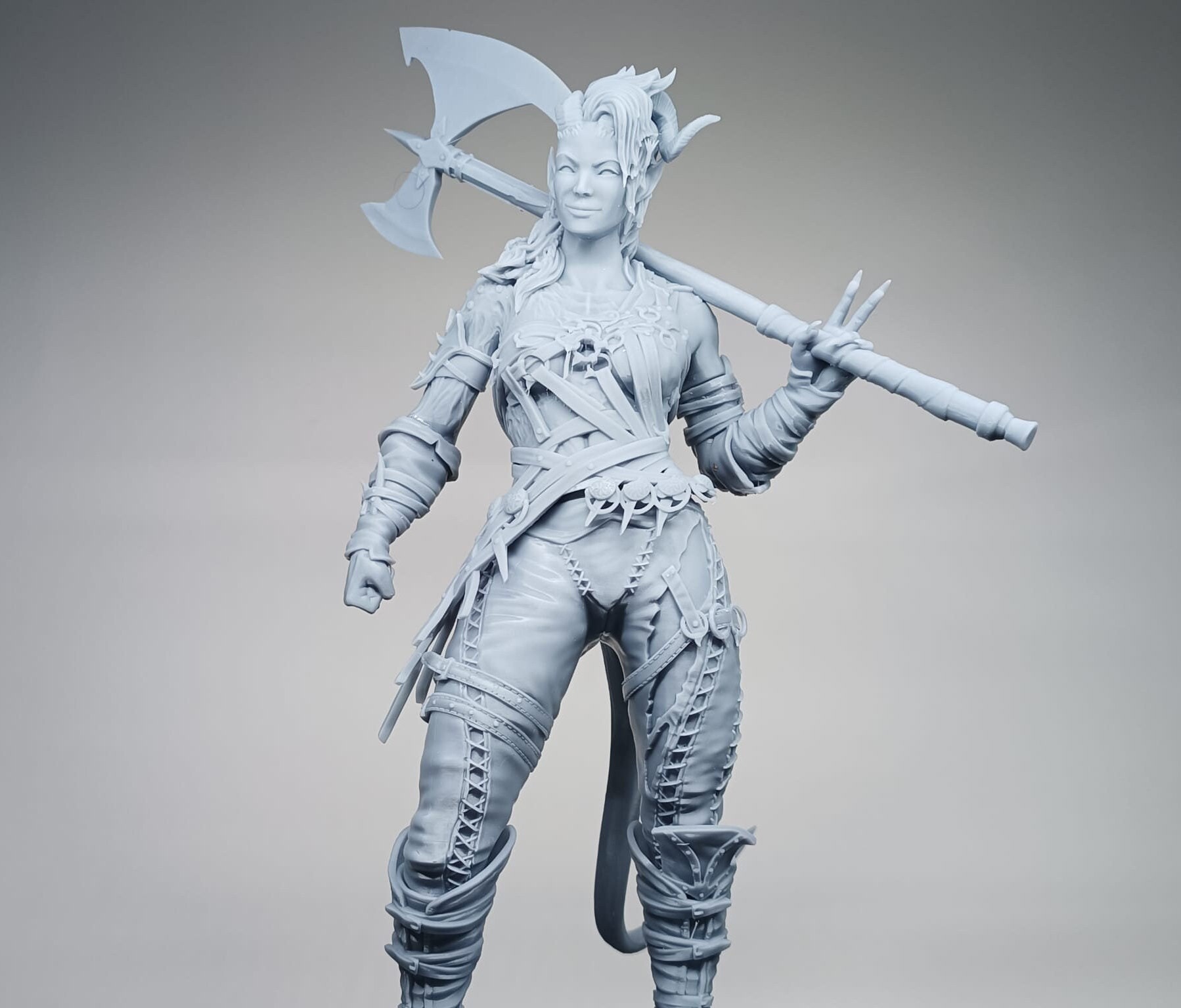 Karlach Figure Baldur's Gate 3 Video Game Figure - Etsy