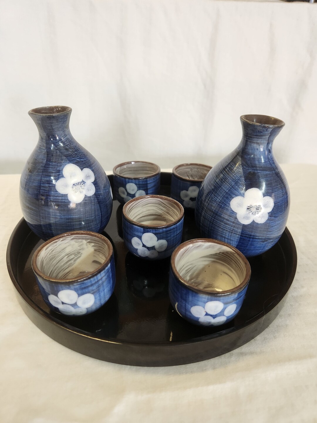 Antique Japanese Sake Set - Etsy