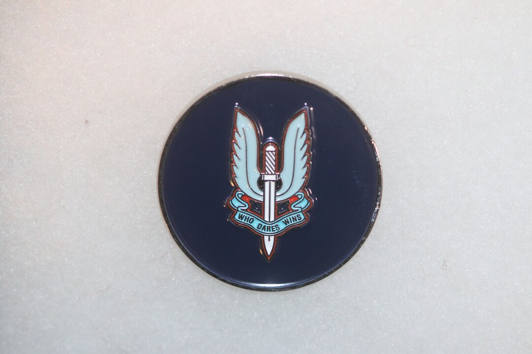 British Special Air Service Sas D Squadron Sqn Challenge Coin - Etsy