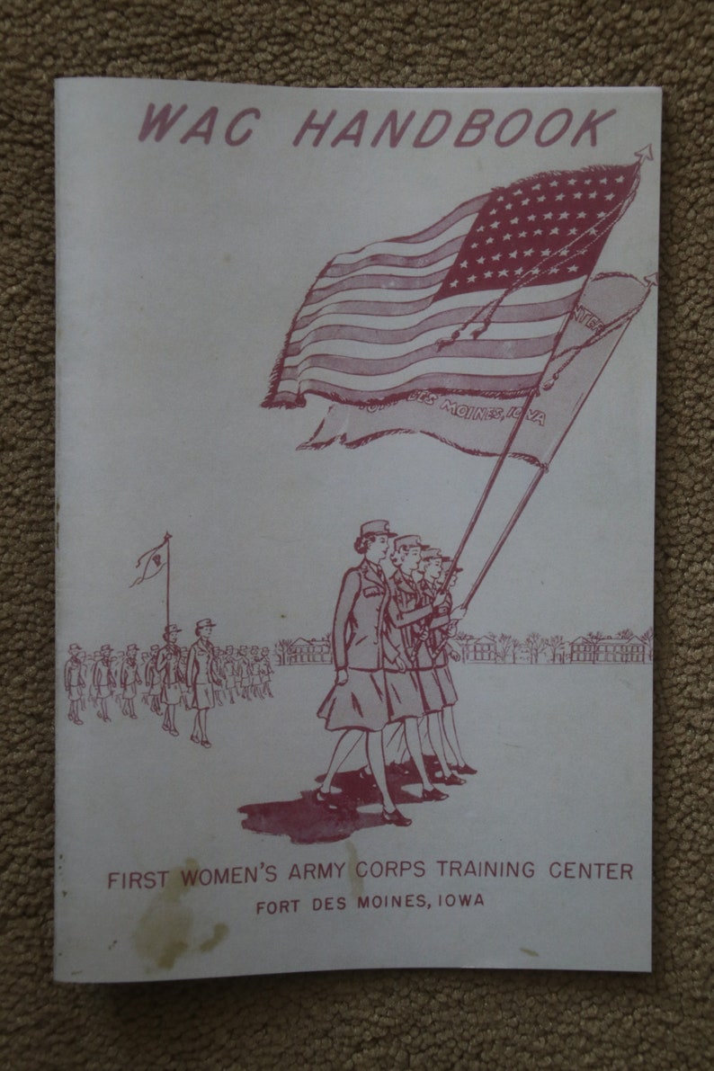Good Copy Reprint WW2 Wac Women's Army Corps Handbook - Etsy