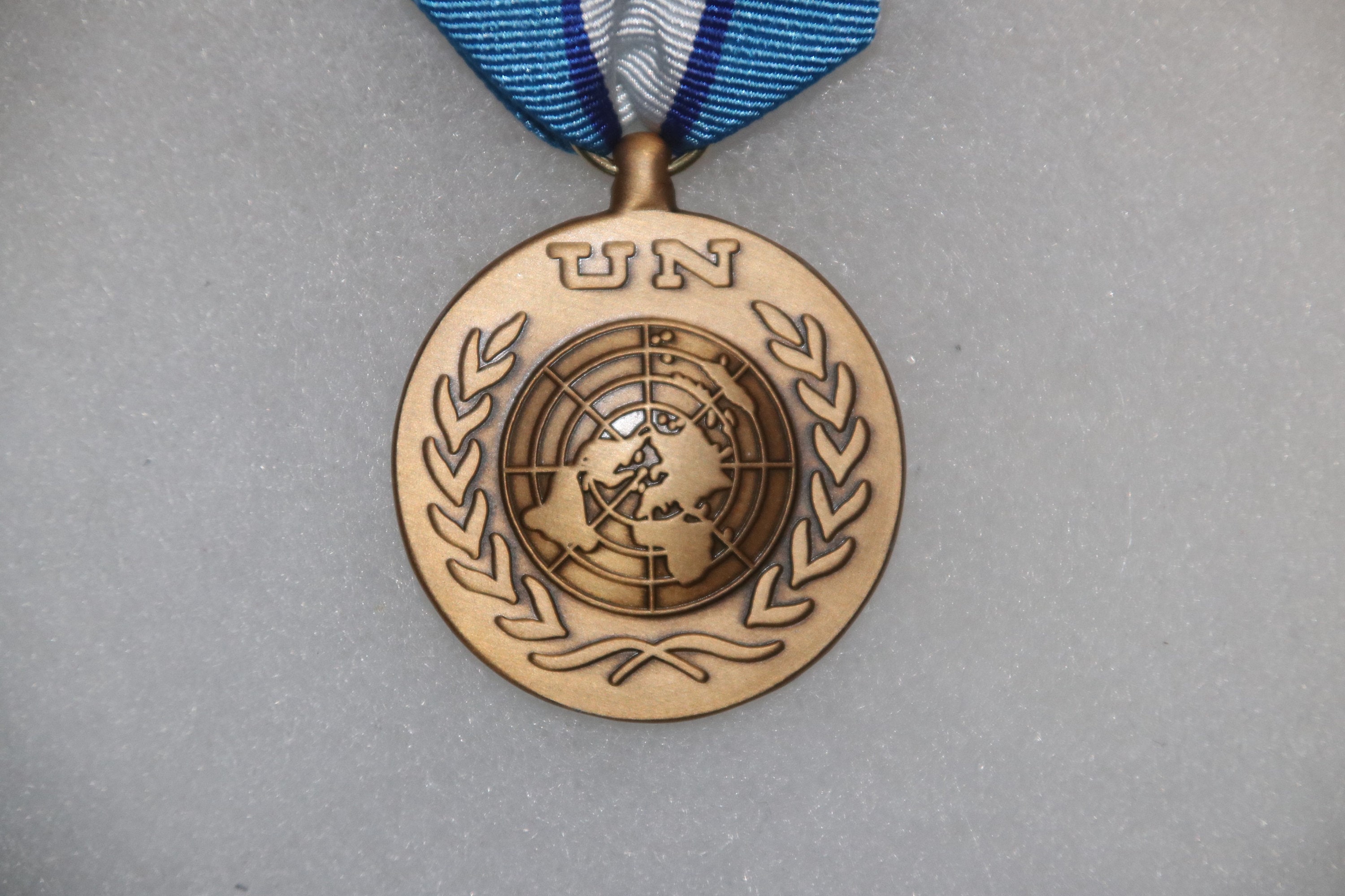 United Nations Un Service Medal for Cyprus Full Size With Ribbon - Etsy
