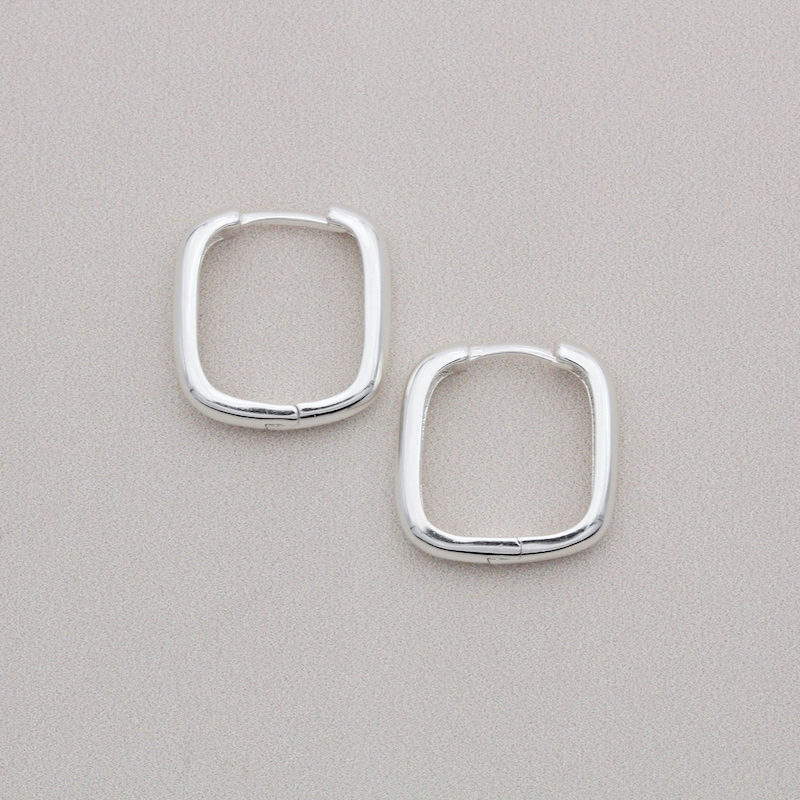 Square Hoops - Etsy