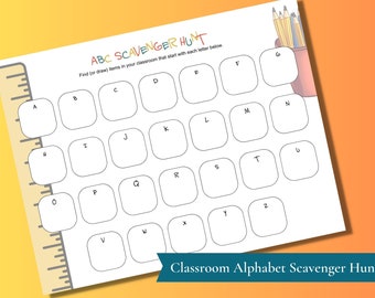 Nature Scavenger Hunt for Kids, Printable Instant Download - Etsy