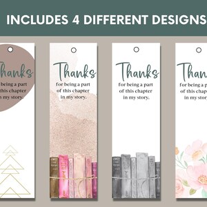 Teacher Appreciation Custom Bookmarks Gift, Last Day of School Teacher ...