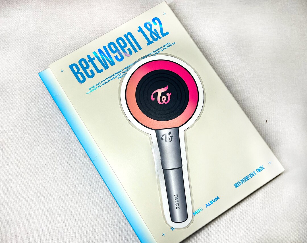 TWICE Light Stick Bookmark - Etsy