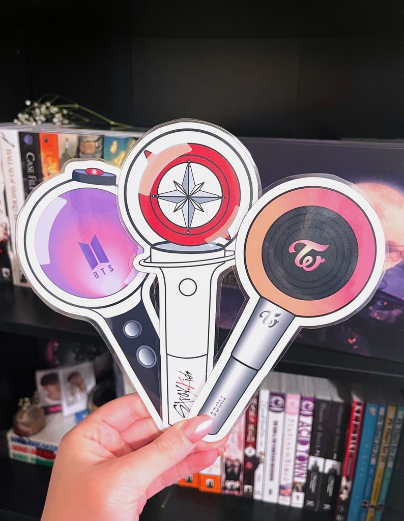 Kpop Lightstick Bookmark Bundle - Etsy