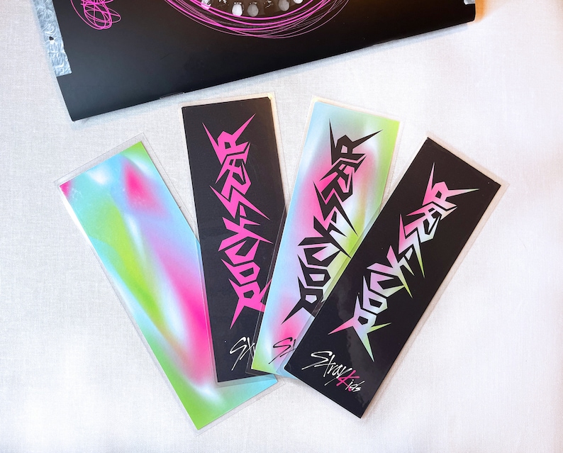 Stray Kids Rockstar Aura Bookmark - Etsy
