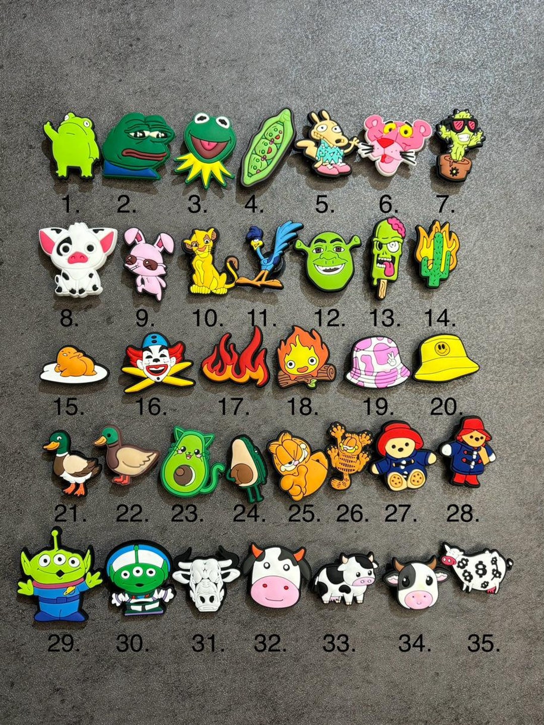 Croc Shoe Charms Crocs Pvc Rubber, Weed, Smoking, Chill 420, Leaf Cool ...