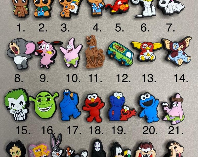 Croc Shoe Charms I'm Groot Cute Little Character Tree - Etsy