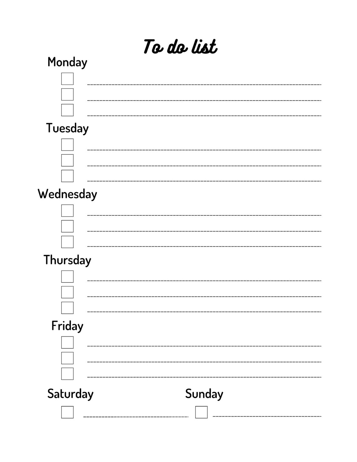 To Do List , Minimal Simple Template List, Neutral to Do List ...