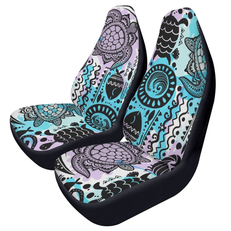 Hawaiian Turtle Car Seat Covers, Nature Inspired Car Accessories ...