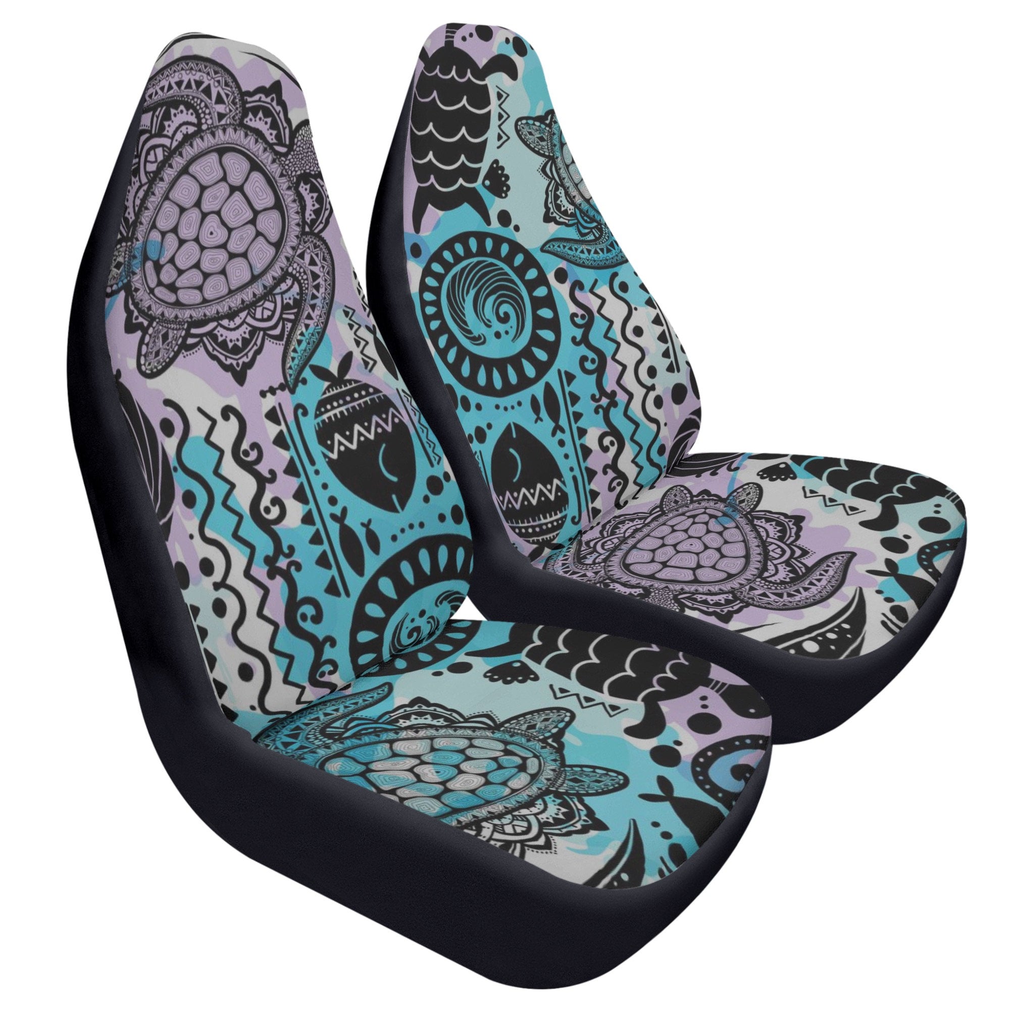 Hawaiian Turtle Car Seat Covers, Nature Inspired Car Accessories ...