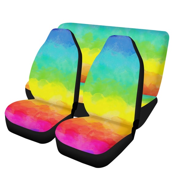 Tie dye seat cover set store