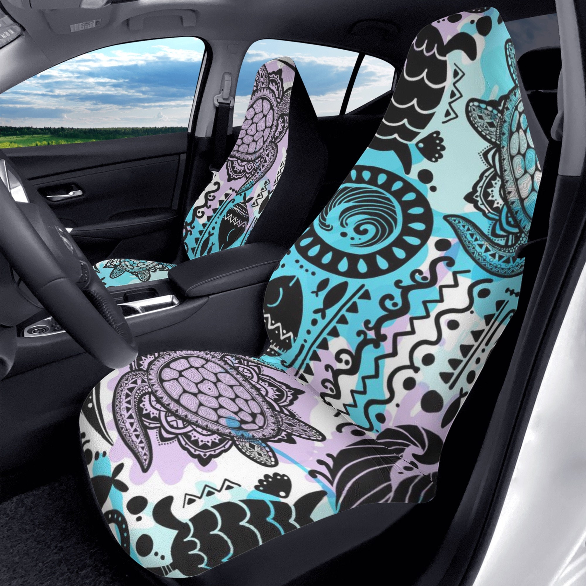 Hawaiian Turtle Seat Covers