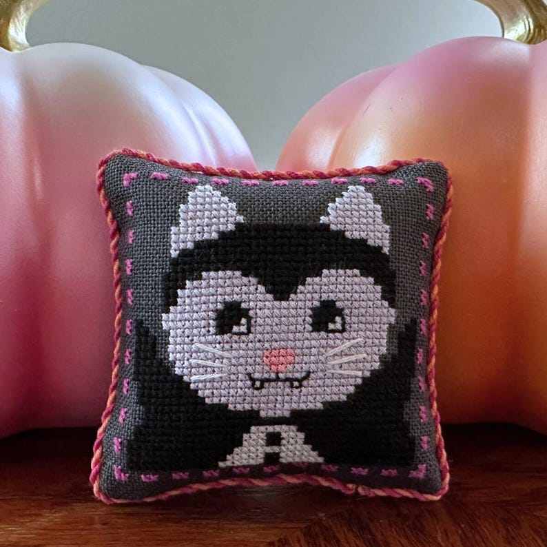 Count Catula Silly Snaps Cross Stitch Halloween Download - Etsy