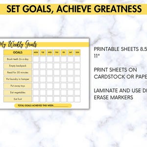 Kids' Routine 5-page Bundle – Morning and After-school Checklists ...
