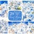 Lake Digital Paper, Landscape Digital Paper. Watercolor Scrapbook Paper ...