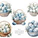 Easter Clipart, Spring Clipart, Easter Eggs Clipart, Boho Easter, Junk ...